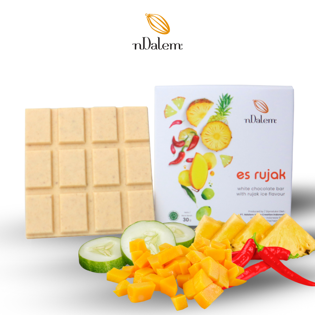 Jual Cokelat nDalem | White Chocolate with Rujak Flavor | Coklat Es ...