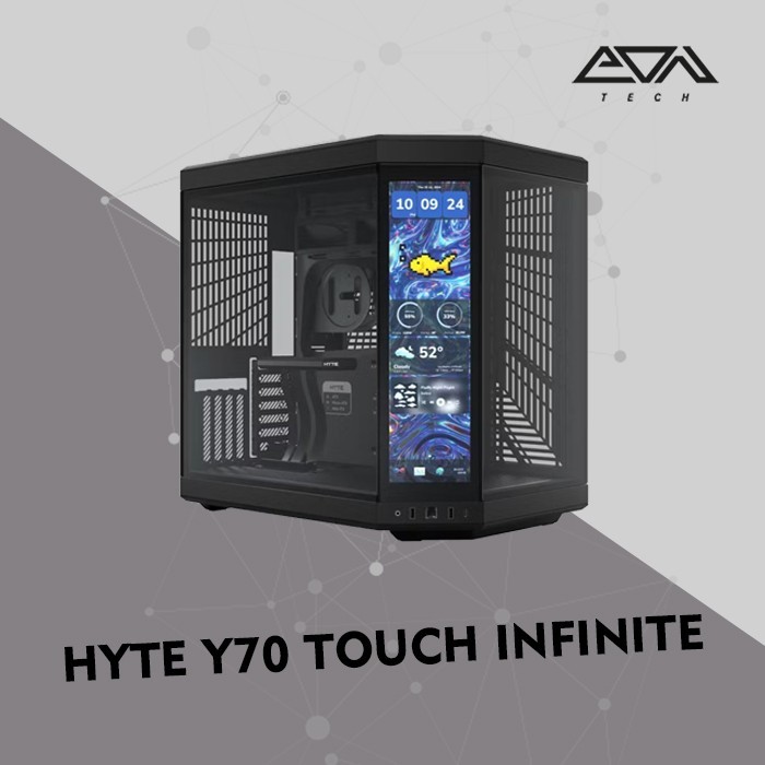 Jual HYTE Y70 Touch Infinite PC Case | Casing E-ATX/Tempered Glass/USB ...