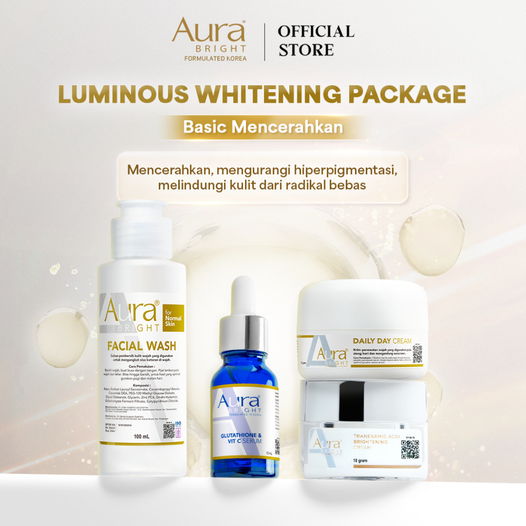Jual Aura Bright | Luminous Whitening Package | Shopee Indonesia