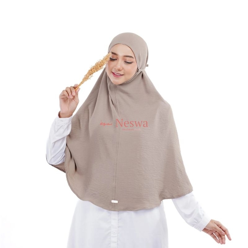 Jual Neswa Bergo Size XL Crinkle Airflow Premium | Shopee Indonesia