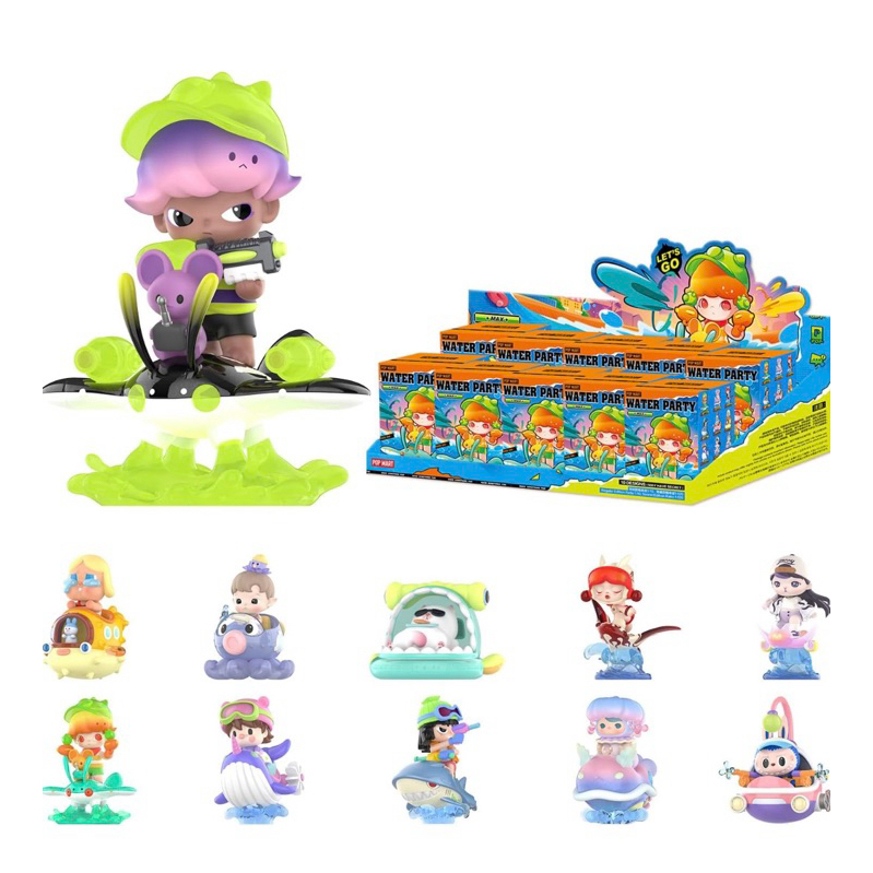 Jual popmart pop mart water party vivicat vivi cat pucky hacipupu ...
