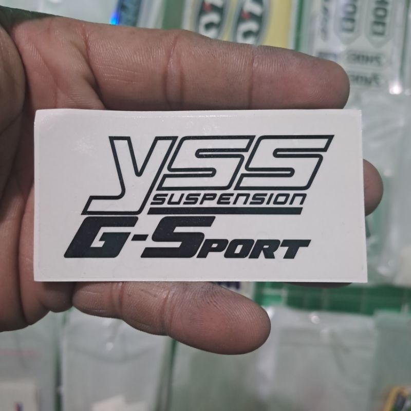 Jual STICKER SHOCK YSS G SPORT STICKER PRINT CUT STIKER KEREN | Shopee ...