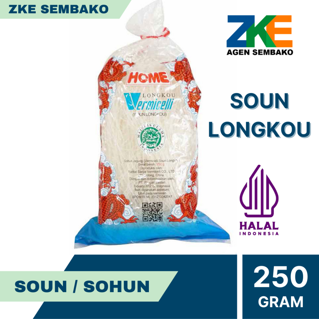 Jual Soun Longkou Vermicelli / Sohun 250 gr | Shopee Indonesia