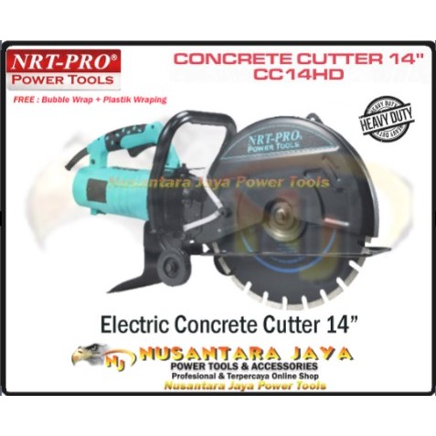 Jual NRT PRO CC14HD Concrete Cutter 14 Inch Mesin Potong Aspal Jalan ...