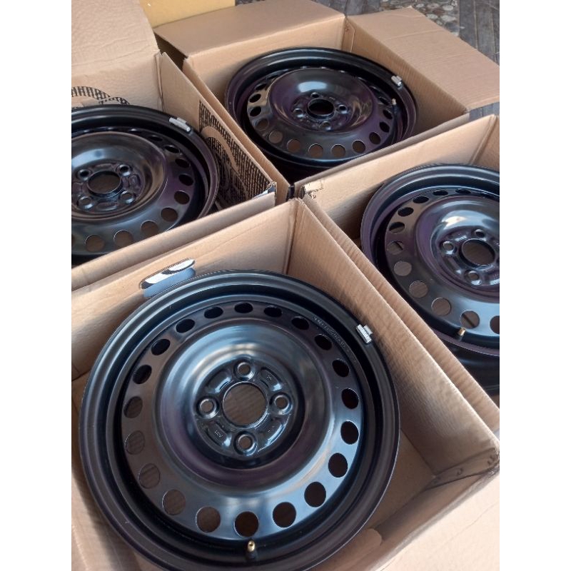 Jual velg mobil pelek kaleng ring 15 original honda mobilio | Shopee ...