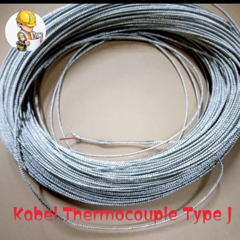 Jual KABEL HEATER | Kabel thermocouple Type J 2x7/0,2mm | Shopee Indonesia