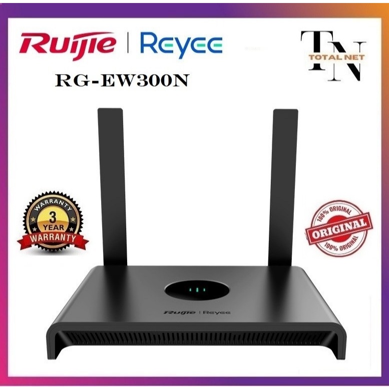 Jual Ruijie RG-EW300N Router Wireless 300Mbps RG EW300N | Shopee Indonesia