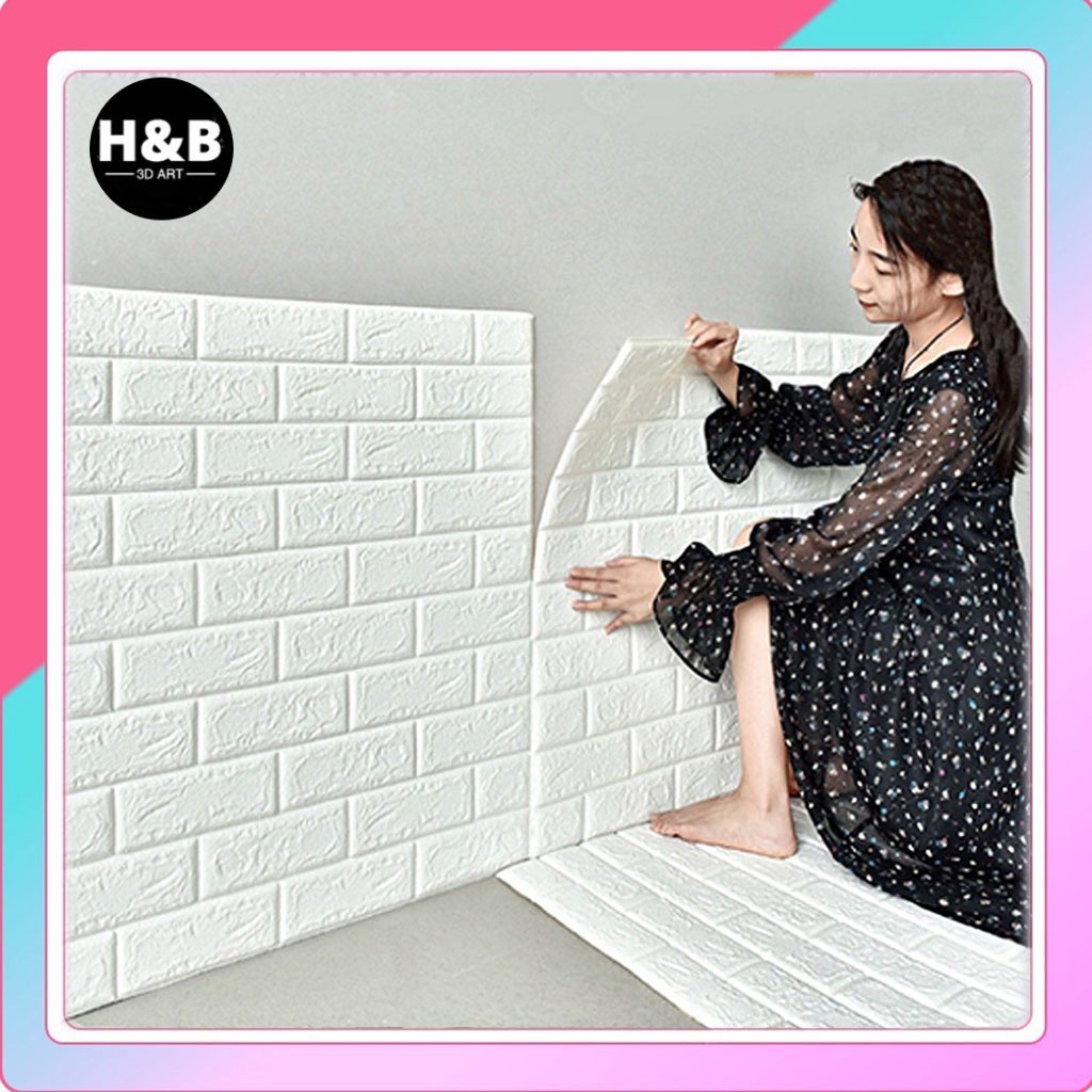 Jual [COD] Wallpaper Dinding Stiker Wallfoam 3D Sticker Dekorasi Kamar ...