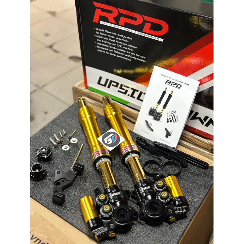 Jual Shock USD RPD UP Side Down Radial / Axial for All New Nmax / Nmax ...