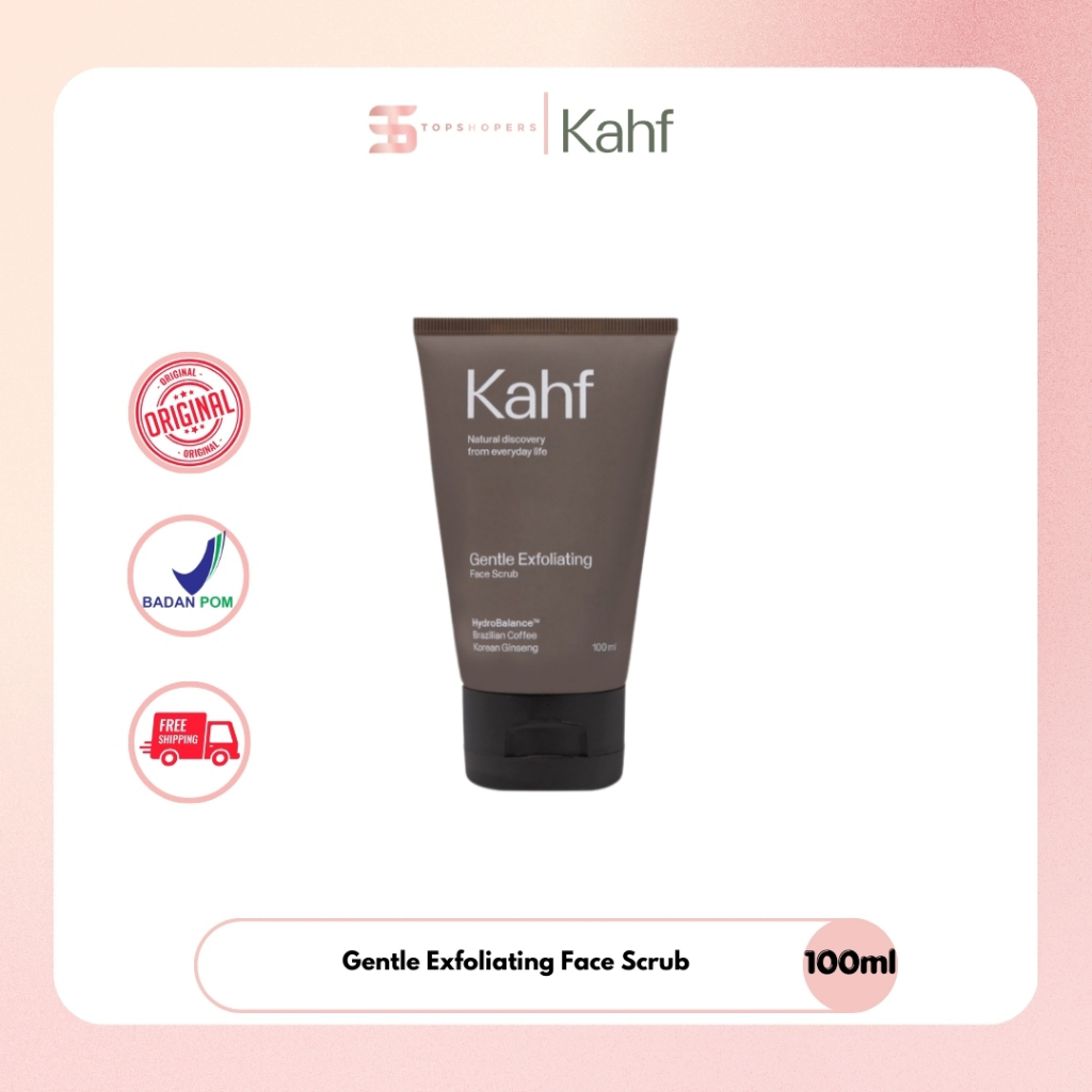 Jual KAHF Gentle Exfoliating Face Scrub 100 ML | Shopee Indonesia