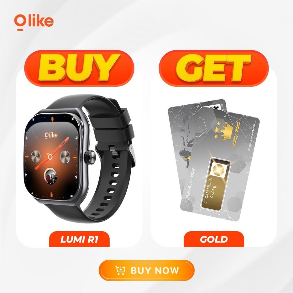 Jual OLIKE LUMI R1 SMARTWATCH 2.01" ULTRA WIDE SCREEN BLUETOOTH CALLING ...