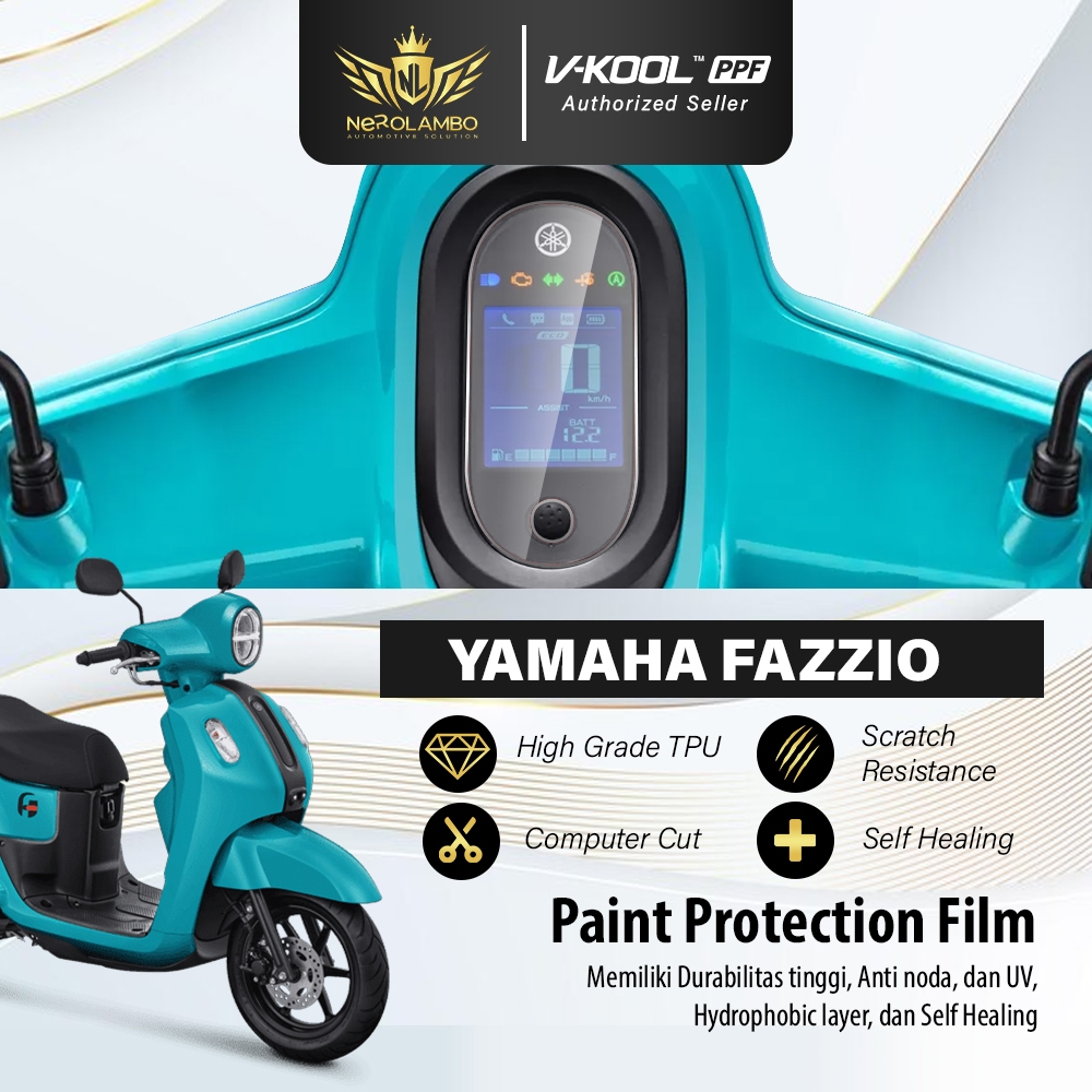 Jual VKOOL PPF Speedometer Yamaha Fazzio | Nero Lambo Official | Shopee ...