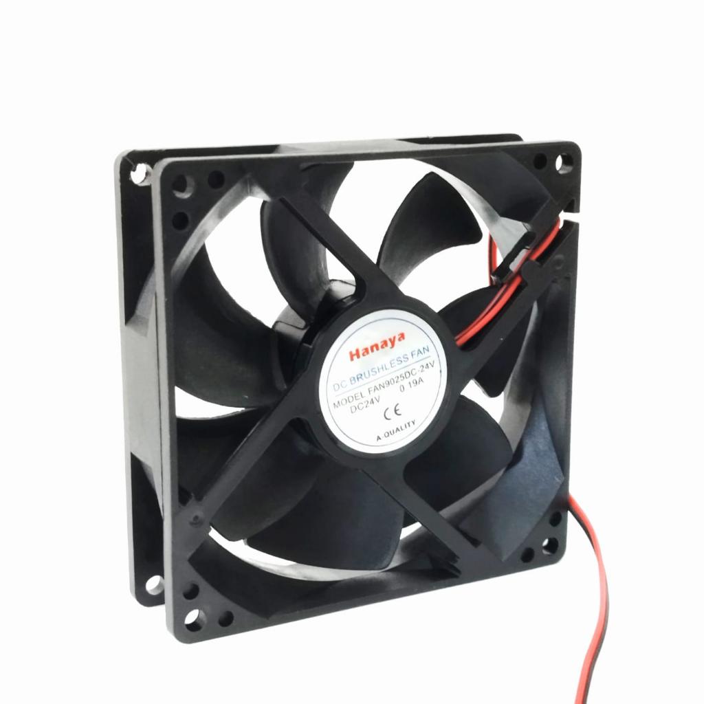 Jual Cooling Fan DC 8cm x 8 cm 24V & 9cm x 9cm 24V (Kipas Pendingin 24 ...