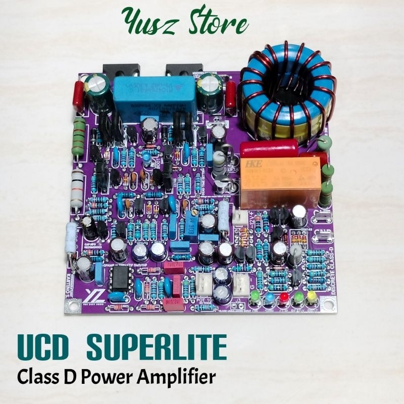 Jual Kit Class D UCD Superlite power amplifier tanpa Heatsink | Shopee ...