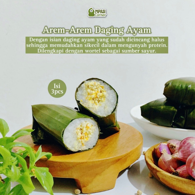 Jual Arem-Arem Daging Ayam by MPASI Corner | Shopee Indonesia