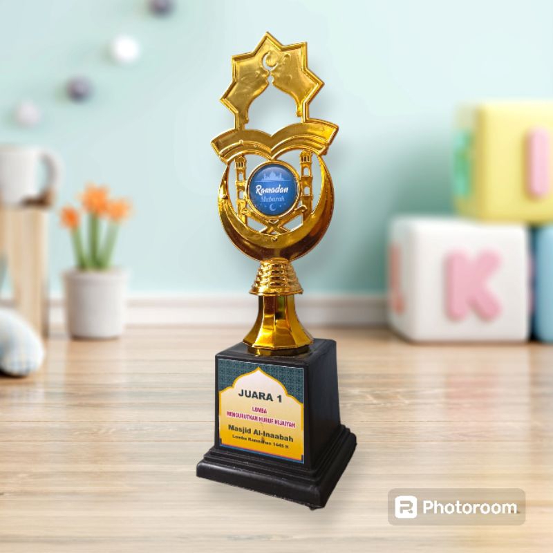Jual Piala Perlombaan Keagamaan Tropy Kejuaraan Lomba Model Kubah ...