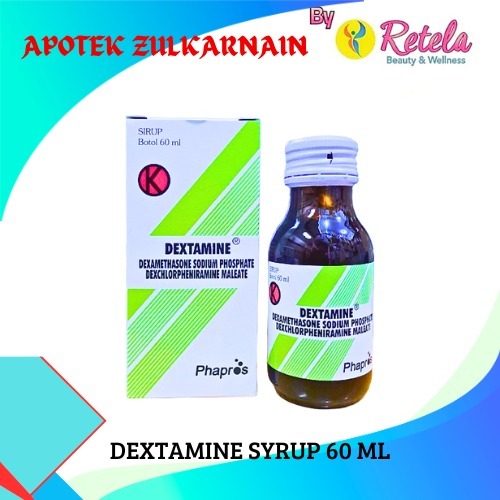 Jual DEXTAMINE SYRUP 60ML | Shopee Indonesia