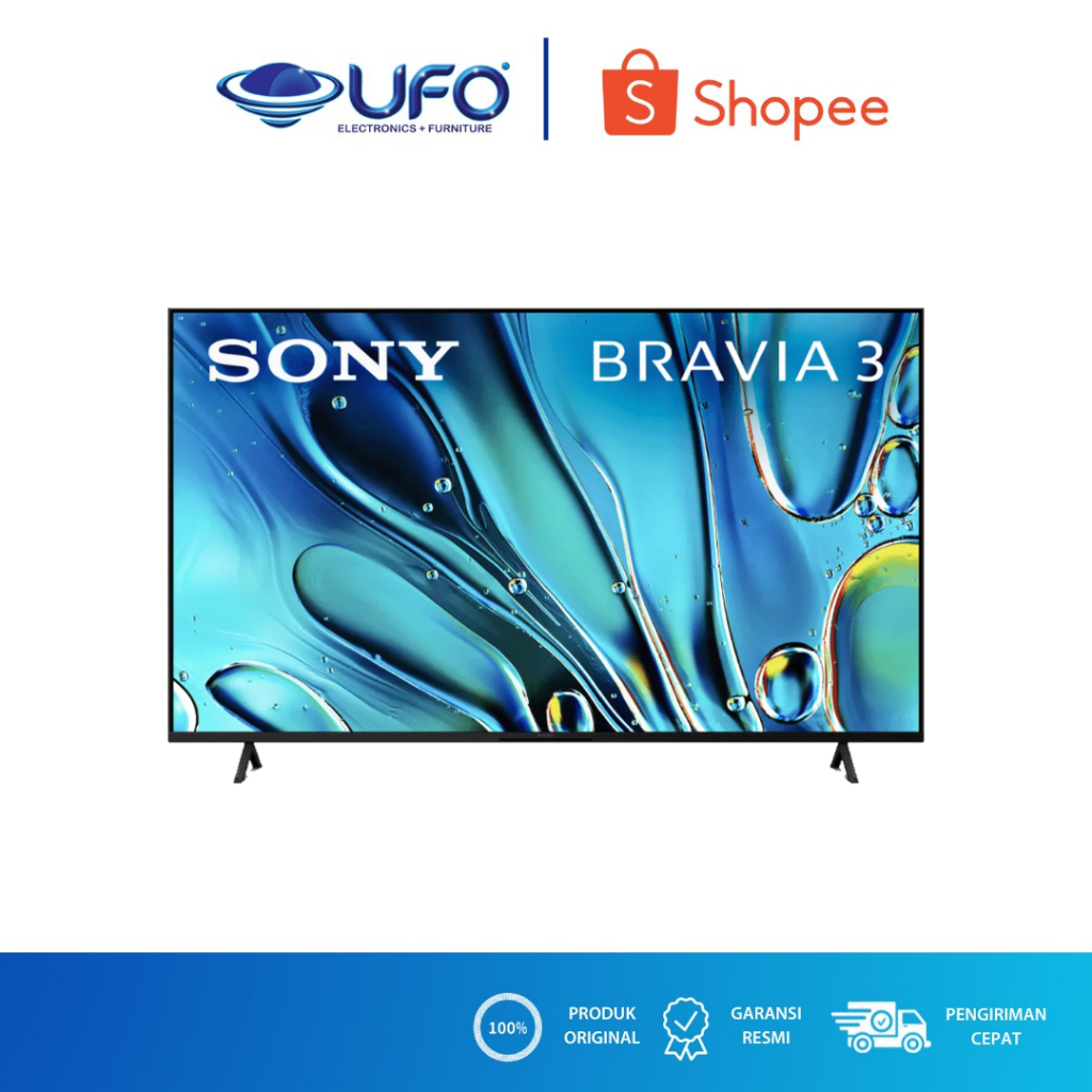 Jual SONY 65 INCH LED BRAVIA 3 GOOGLE TV 4K UHD K65S30 | Shopee Indonesia