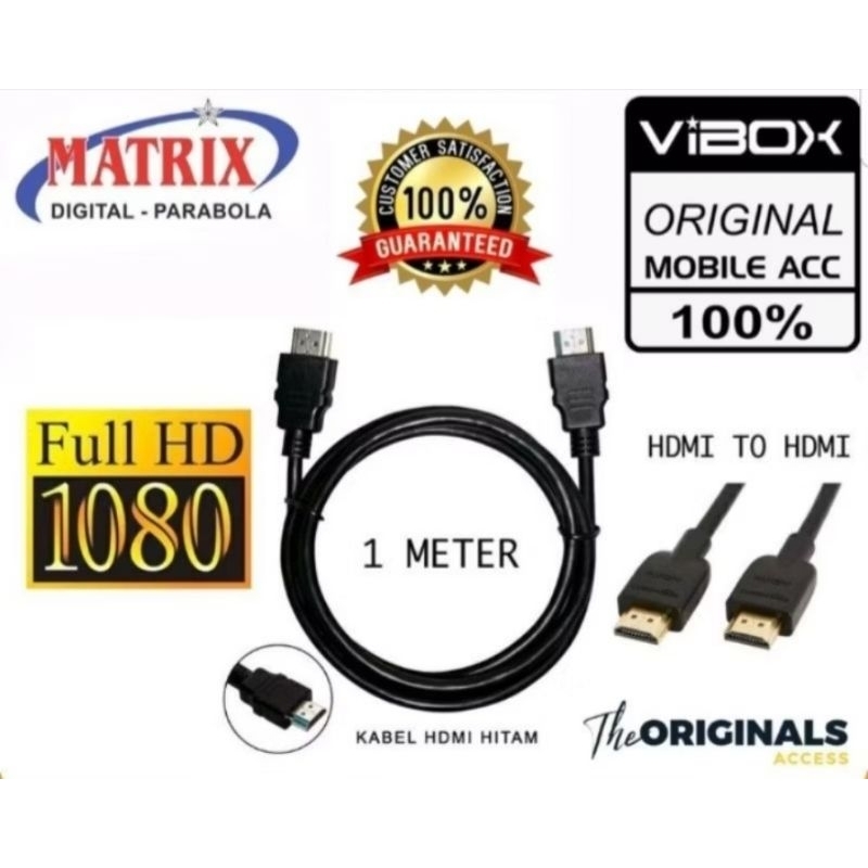 Jual KABEL HDMI TO HDMI 1 meter | Shopee Indonesia