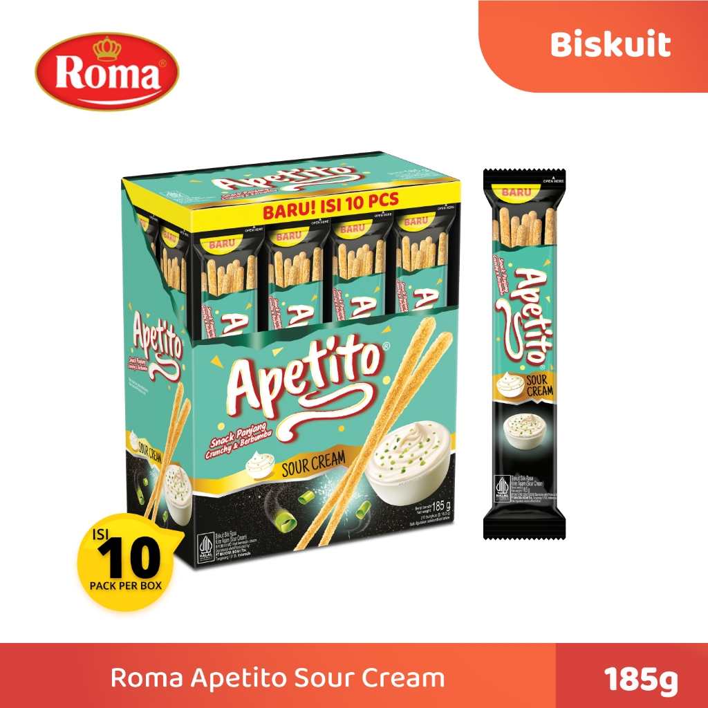 Jual Roma Apetito Sour Cream Box | Shopee Indonesia