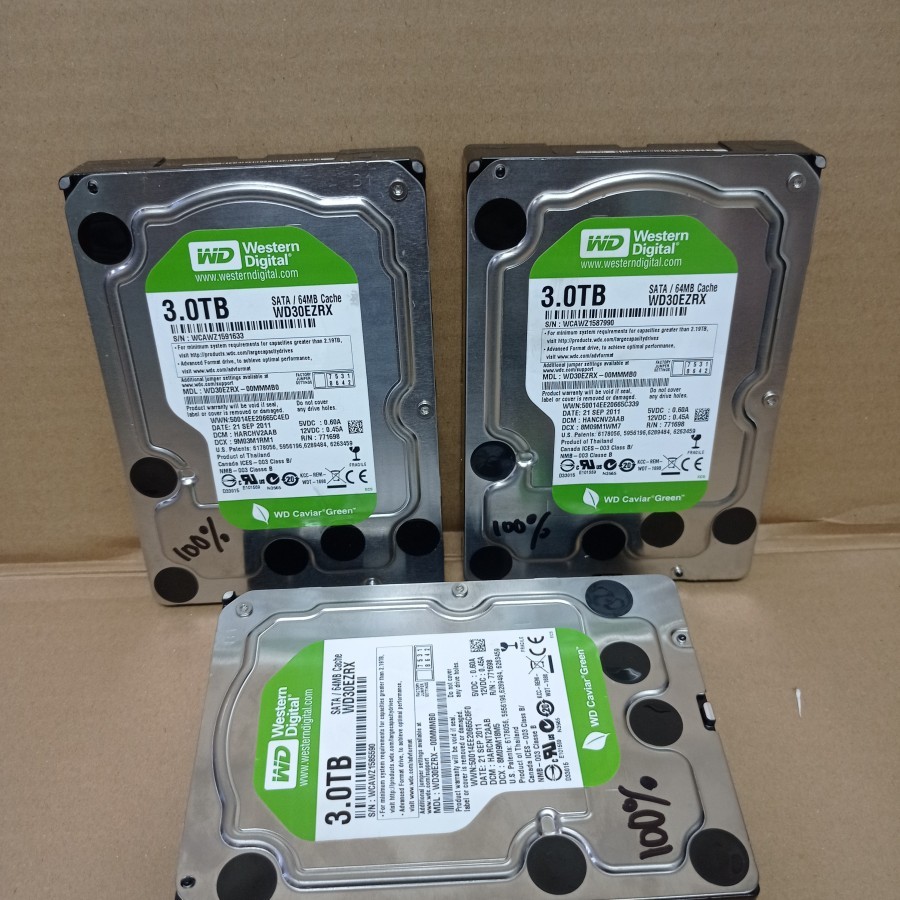 Jual HDD/HARDISK PC - CCTV 2/3 TB NORMAL BERGARANSI | Shopee Indonesia