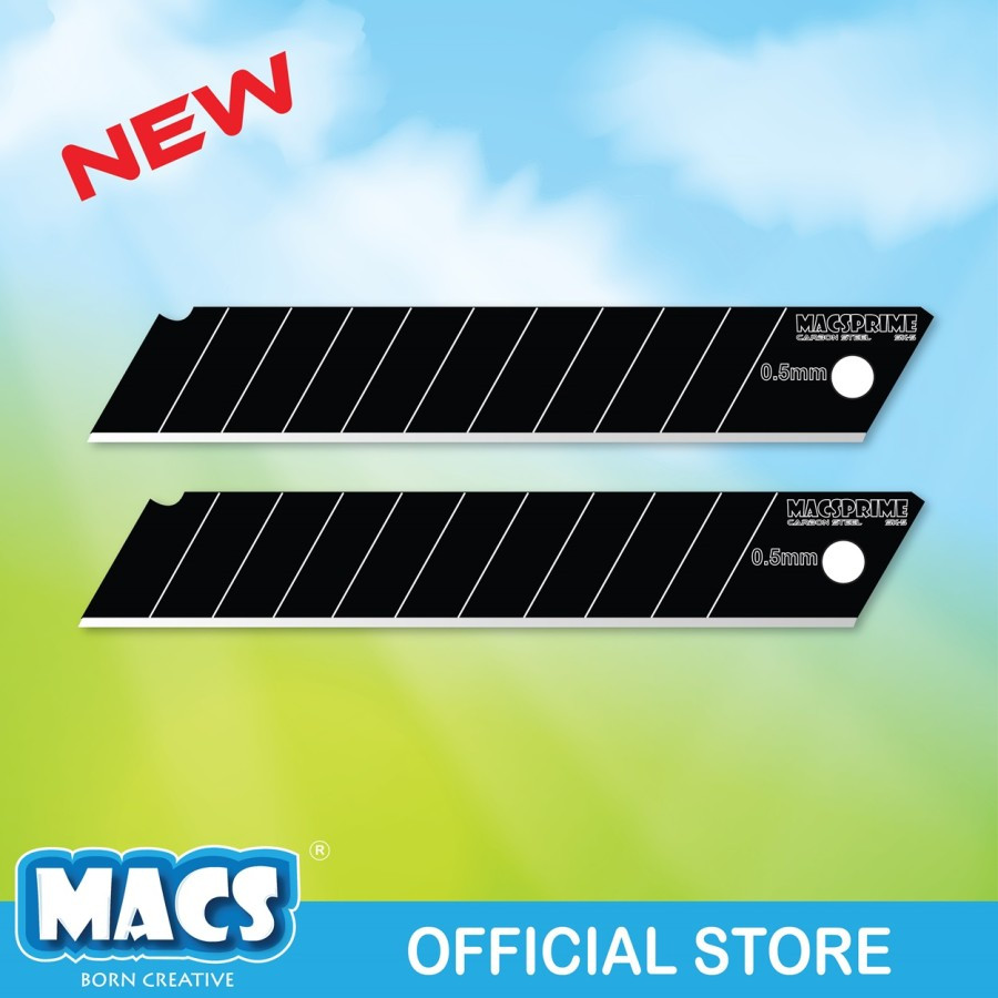 Jual Isi Cutter / Refill Cutter MACS Carbon Steel Cutter | Shopee Indonesia