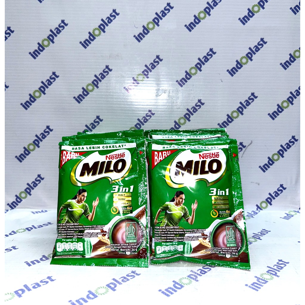 Jual MILO 3IN1 Renceng (10 Sachet) | Shopee Indonesia