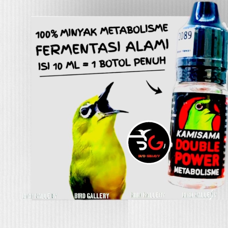 Jual KAMISAMA DOBEL POWER BOTOL 35 ML VITAMIN BURUNG PLECI | Shopee ...