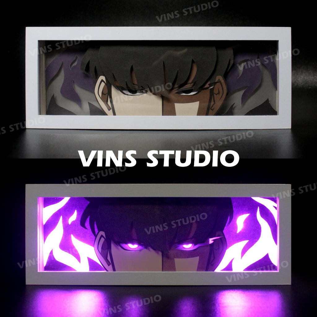 Jual Light Box Anime - Solo Leveling - Sung Jin Woo | Shopee Indonesia