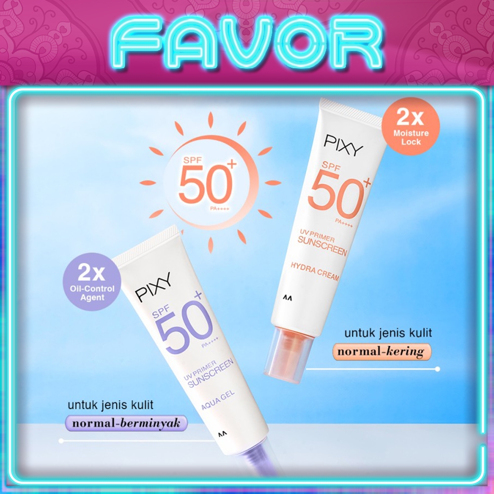 Jual Pixy UV Primer Sunscreen SPF 50+ PA++++ 30g | Sun Protect | Aqua ...