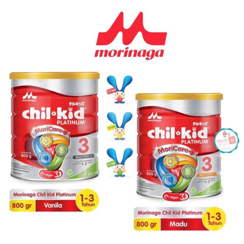 Jual CHILKID PLATINUM VANILA MADU 800 GR | MORINAGA CHIL KID PLATINUM ...