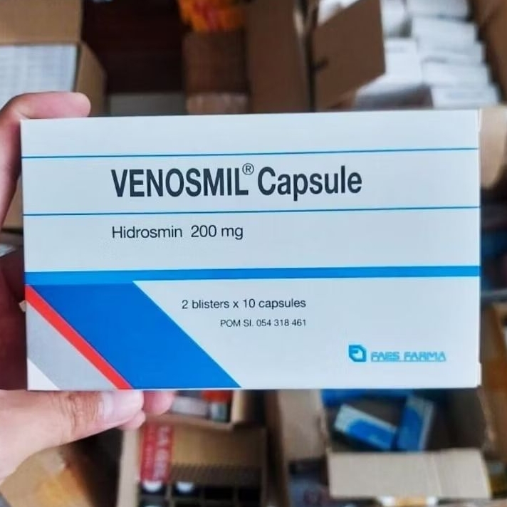 Jual VENOSMIL 200 MG BOX ISI 20 KAPSUL | Shopee Indonesia