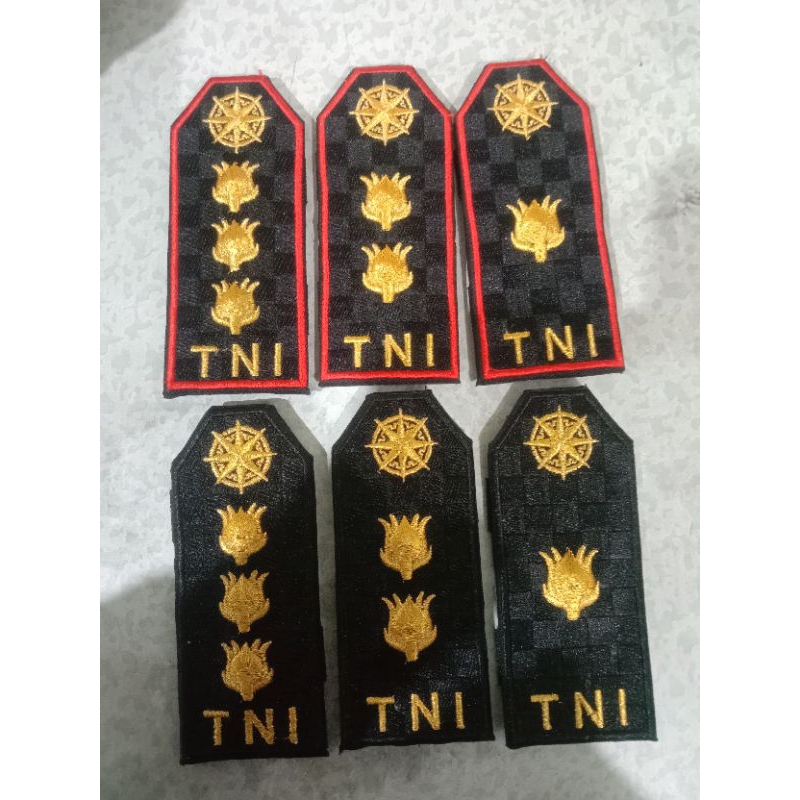 Jual pangkat pdu bekang CBA Lis/tanpa lis mayor letkol klonel | Shopee ...