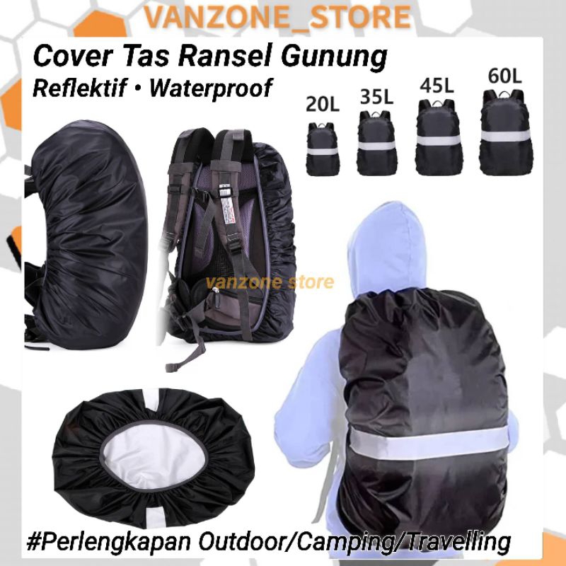 Jual Rain Cover Tas Ransel Carrier Backpack Sarung Tas Pelindung Hujan ...