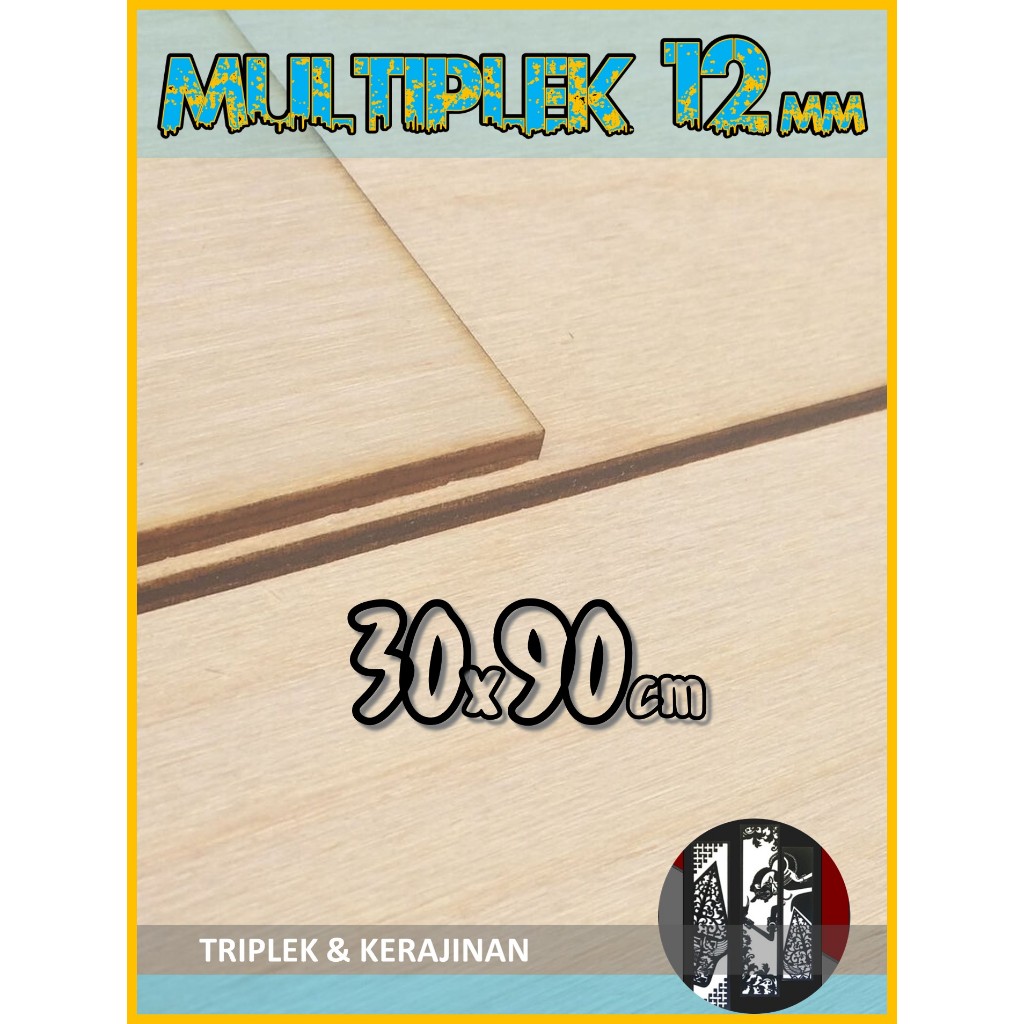 Jual Triplek 12mm 30x90 cm | Multiplek Plywood 12 mm 30x90 | 30 x 90 ...