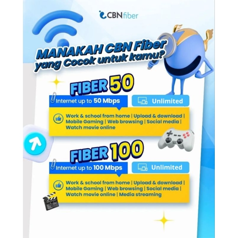 Jual INTERNET WIFI CBN FIBER TANGERANG | Shopee Indonesia