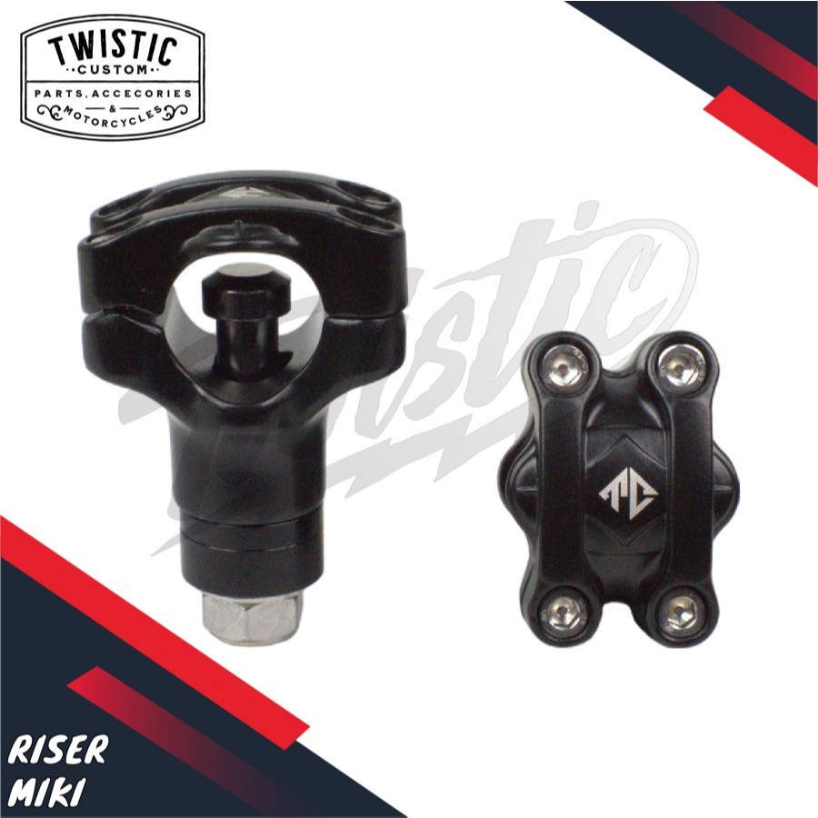Jual Raiser Riser Stang Peninggi Holder Pegangan Stang Fat Bar Miki ...