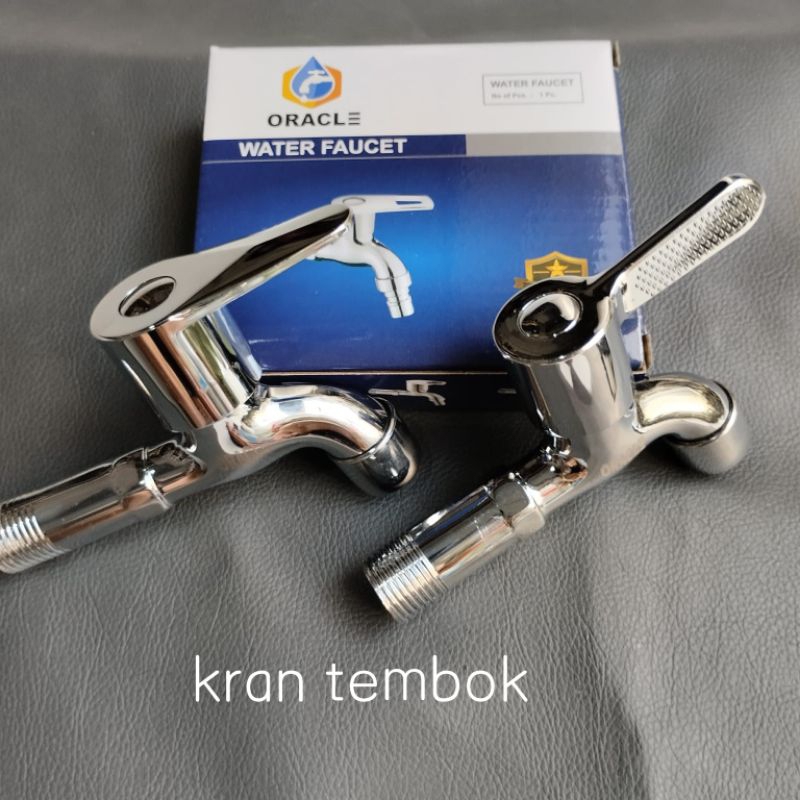 Jual Oracle kran keran tembok besi 1/2" inch kran engkol tembok ...