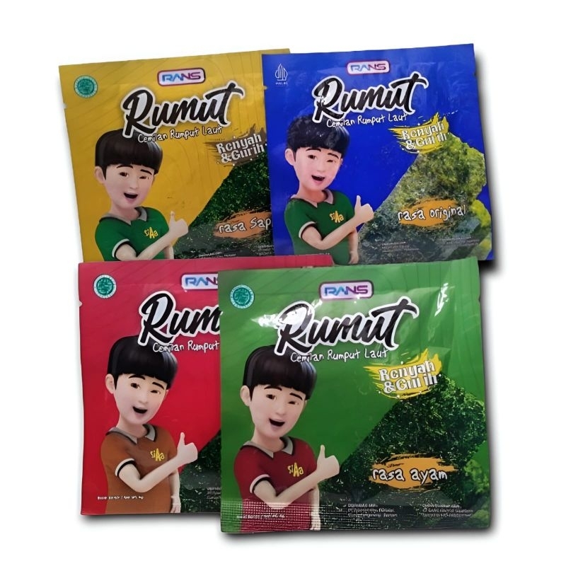 Jual Rumut Rumput Laut Sachet 4g | Shopee Indonesia