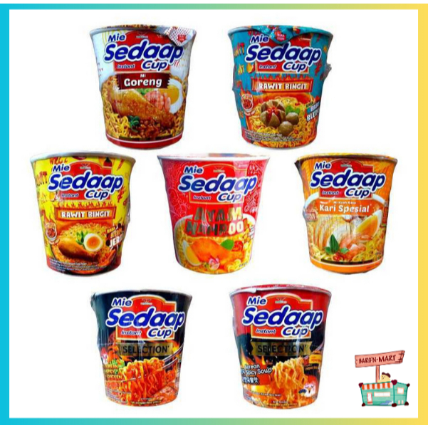 Jual Mie Sedap Cup Instan Goreng / Ayam Jerit Rawit Promo | Shopee ...