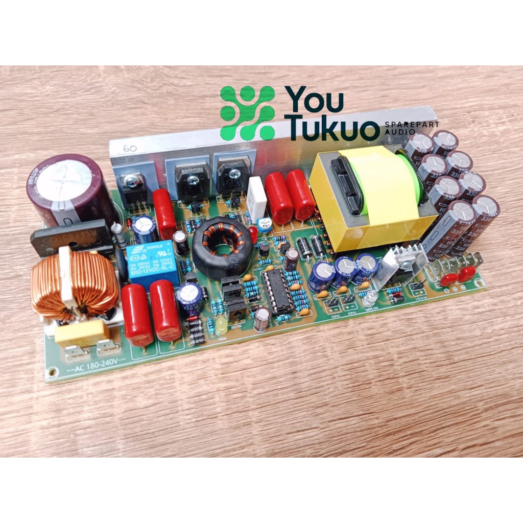 Jual SMPS 20a ct 80v 20 amper 65v, 90v for Audio Power supply unit ...