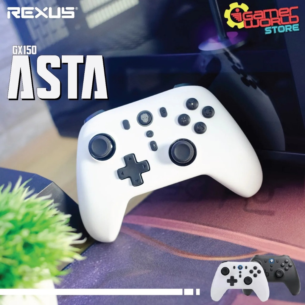 Jual Rexus ASTA GX150 Hall Effect Wireless Gamepad / Joystick | Shopee ...