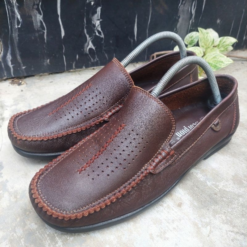 Jual sepatu loafer second merk scorpion size 43(28cm) | Shopee Indonesia