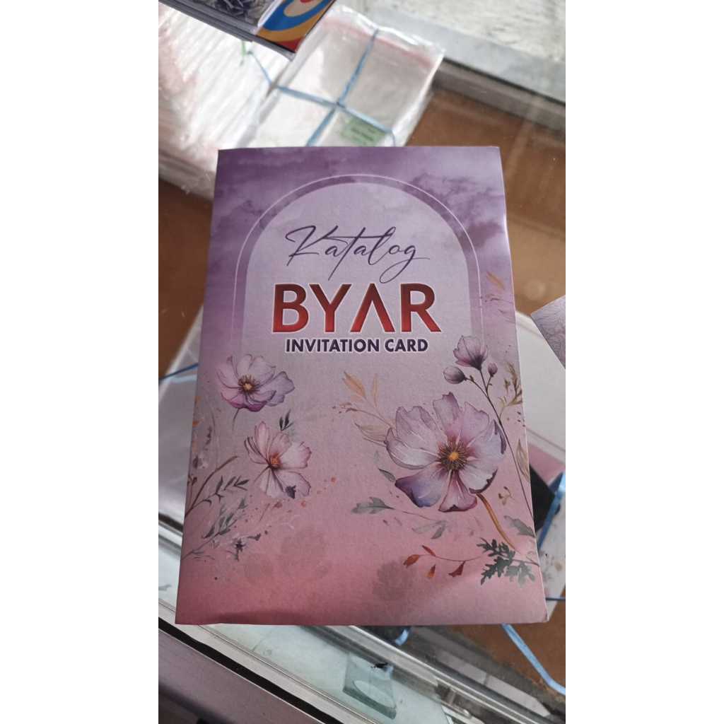 Jual Katalog Blangko Undangan Byar 85 - 90 | Katalog Blangko Undangan ...