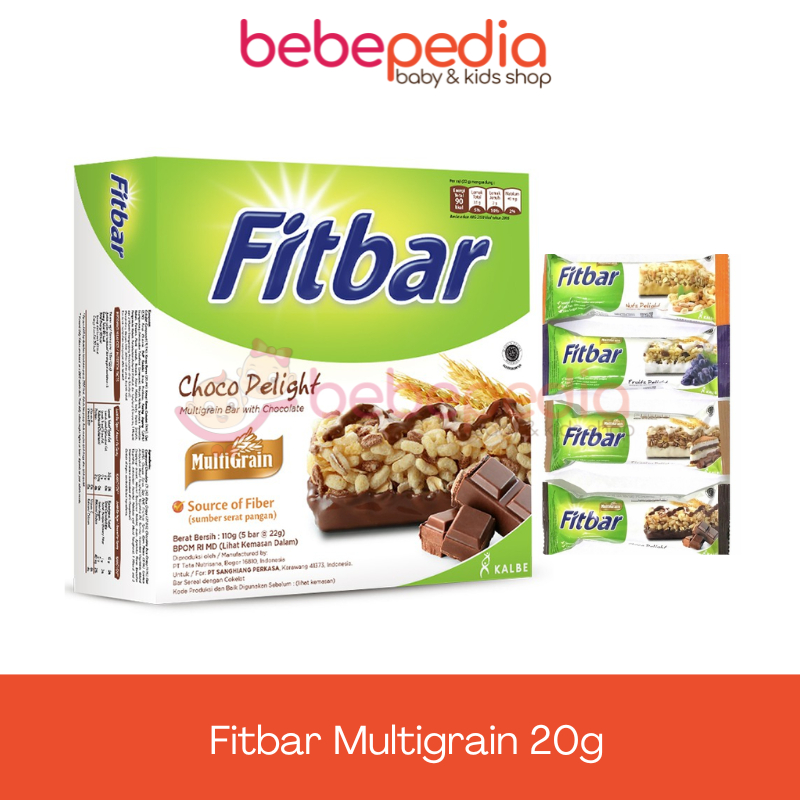 Jual Fitbar Multigrain Chocolate / Fruit / Tiramisu | Shopee Indonesia