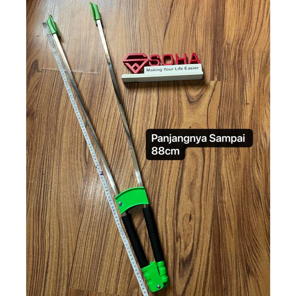 Jual PCK-16 Alat Penjepit Barang Serbaguna Panjang 88cm Jepit Sampah ...