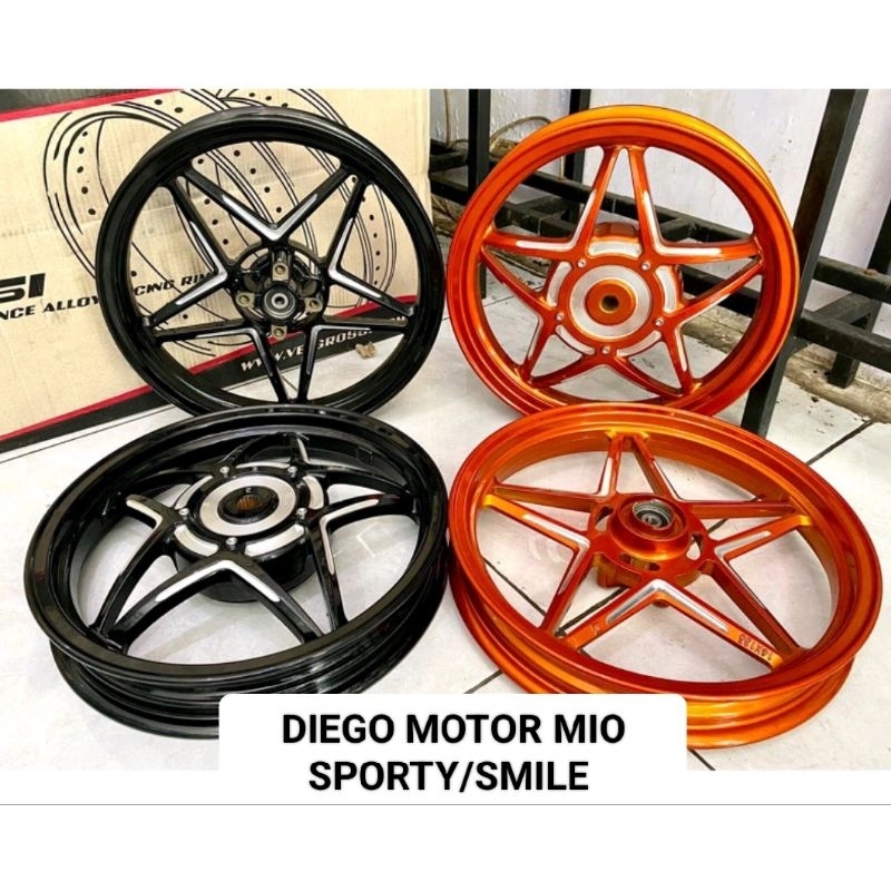 Jual Velg Mio Sporty- Mio Smile - Mio Soul Lama - Mio Karbu/velg racing ...
