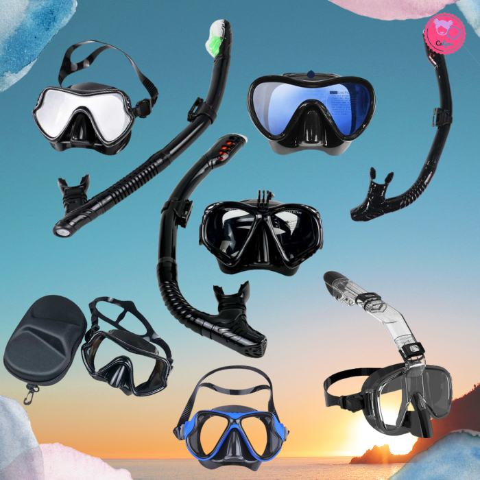 Jual Kacamata Snorkeling Selam Scuba Diving Snorkling Set with Snorkel ...