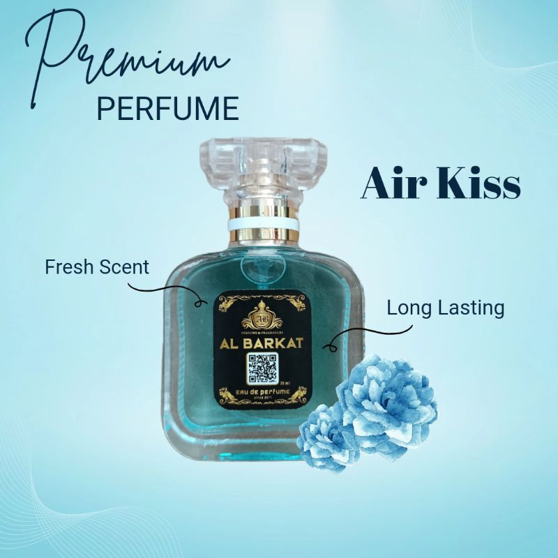 Jual Al Barkat - Parfum Pria Wanita kekinian AirKiss Aqua Kiss tahan ...