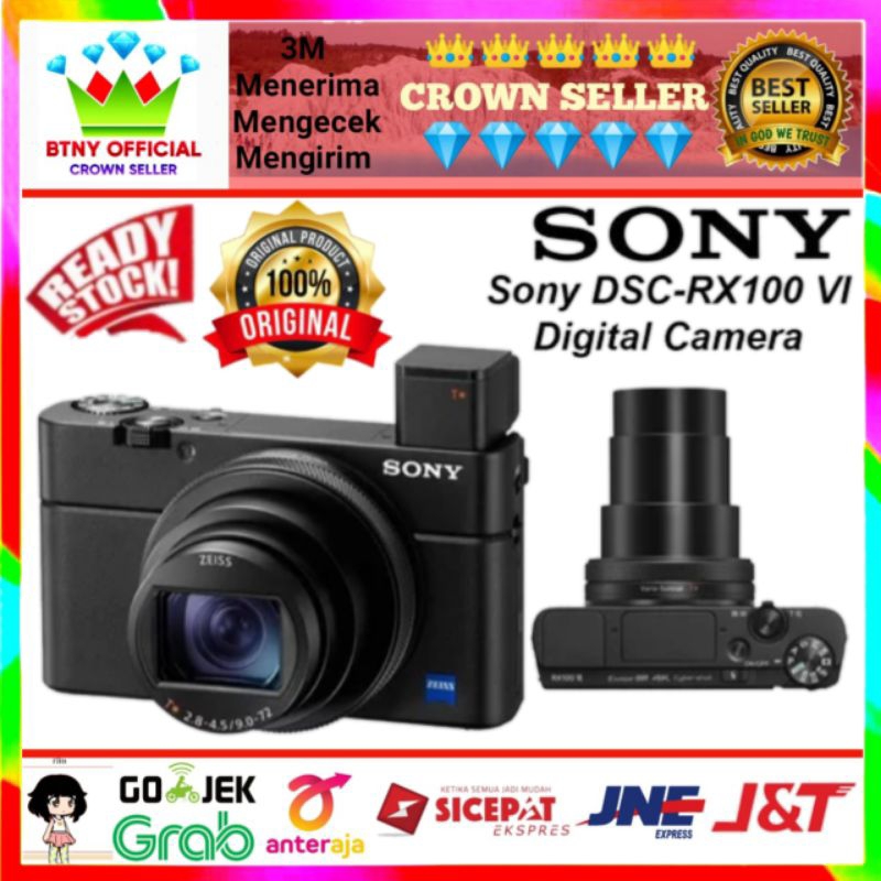 Jual Sony Sybershot DSC-RX100 VI - Kamera Sony RX100 Mark 6 Camera Sony RX100 Mark 6 Original ...